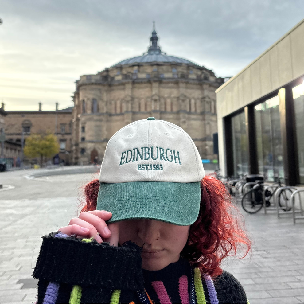 Vintage Edinburgh Contrast Baseball Cap - The University of Edinburgh ...
